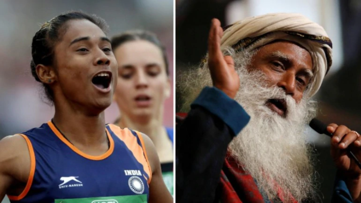 सद्गुरु के हिमा दास पर किये ट्वीट पर ट्विंकल खन्ना ने किया ऐसा रिप्लाय ...